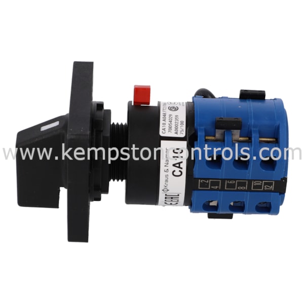 Kraus and Naimer CA10.A048.FT2 KRAUS AND NAIMER ROTARY SWITCH, 20A, 3 POLES, 4 POSITION ...