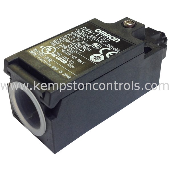 Omron D4N-1132 LIMIT SWITCH, TOP ROLLER PLUNGER, 1NC/1NO (SNAP-ACTION), PG13.5 (1-CONDUIT ...