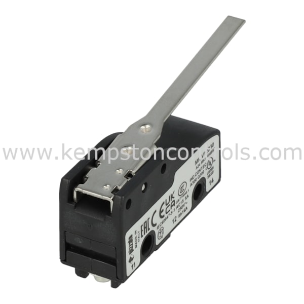 Pizzato MK V12D30 PIZZATO MICROSWITCH WITH LEVER, 1NO 1NC | Kempston ...