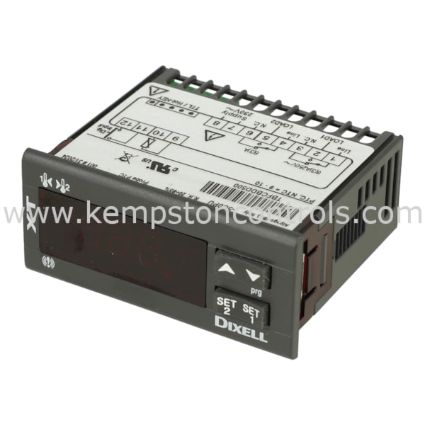 Dixell XT120C 230V DIXELL UNIVERSAL CONTROLLER, 230V, PTC/NTC, DISPLAY ...