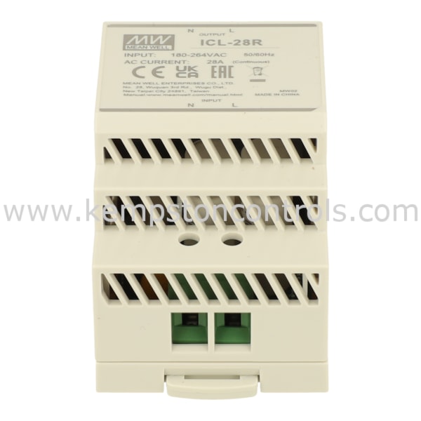 Meanwell ICL-28R MEANWELL AC DIN RAIL INRUSH CURRENT LIMITER, 48A ...