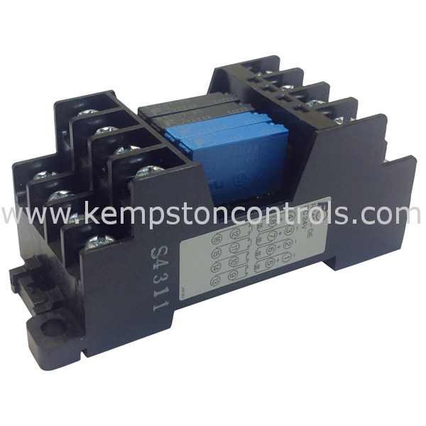 Fuji RS42-DE RELAY AND TERMINAL MODULE 2N/O+2N/C 24VDC | Kempston Controls