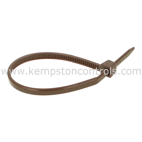 Termination Technology TT100-2.5BROWN TT BROWN NYLON CABLE TIES 100MM X ...