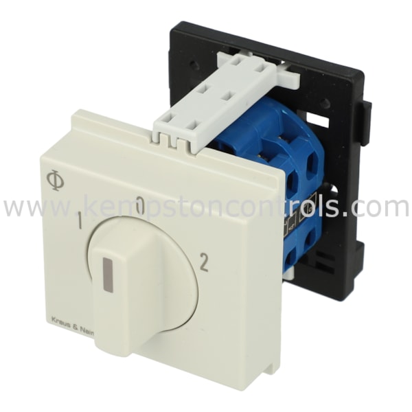 Kraus and Naimer CA10.A211.VE21 KRAUS AND NAIMER SWITCH DISCONNECTOR, 20A, 3 POLE, ENGRAVED "1 ...
