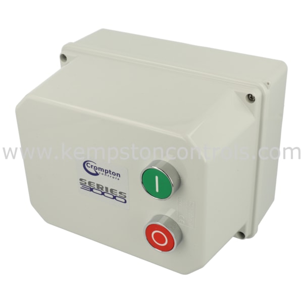 Crompton Controls 3DL1CFP10 CROMPTON CONTROLS DOL STARTER, 230V/1PH ...