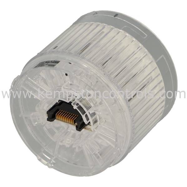 Patlite LR6-E-YZ PATLITE LED MODULE, AMBER, CLEAR LENS, 60MM DIA. FOR USE WITH LR4 SERIES SIGNAL ...