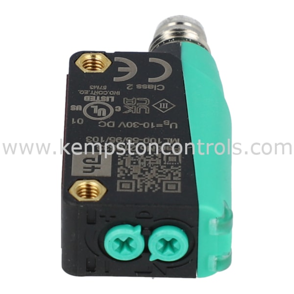 Pepperl + Fuchs ML100-55/95/103 P+F PHOTOELECTRIC SENSOR, RETRO REFLECTIVE, 5M RANGE, PNP L/O D ...