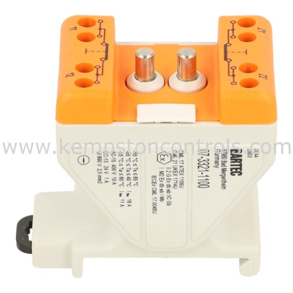 Bartec 07-3321-1100 BARTEC SWITCH MODULE FOR RAIL MOUNTING WITH ...