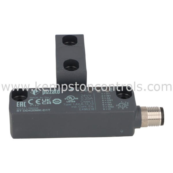 Pizzato ST DD420MK-D1T PIZZATO RFID SAFETY SENSOR, 24VDC, M12 8 PIN ...