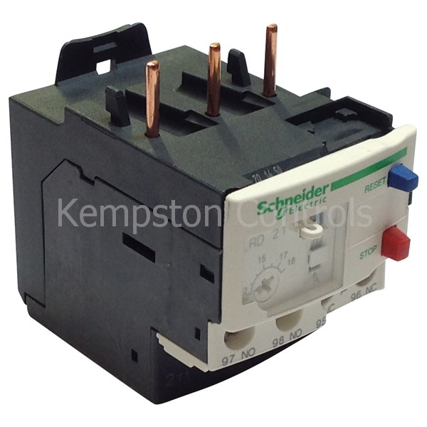Schneider LRD21 SCHNEIDER O/L RELAY 12 - 18A | Kempston Controls