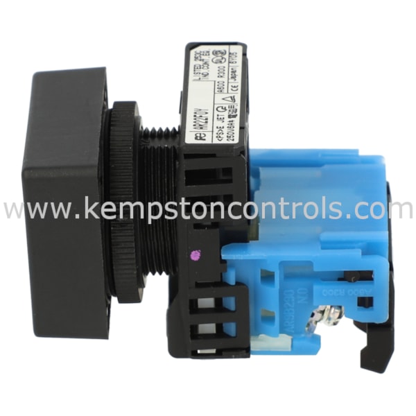 Fuji AR22F0Y-10B FUJI PUSHBUTTON FLUSH ROUND HEAD WITH SQUARE BEZEL 1NO ...