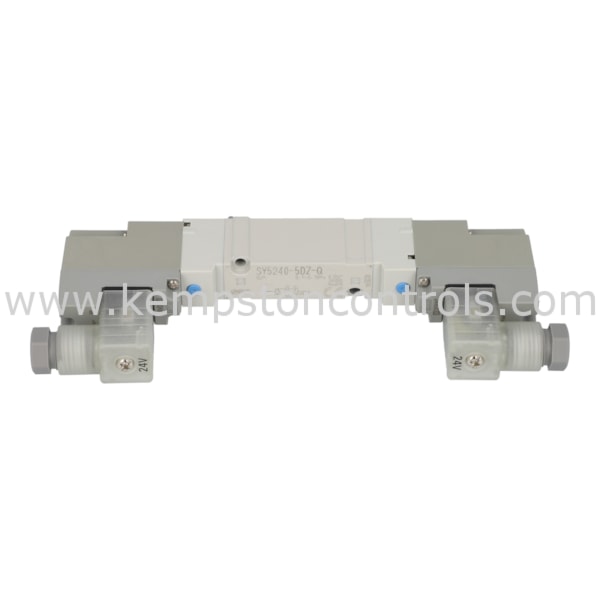 SMC SY5240-5DZ-Q SMC 5 PORT SOLENOID VALVE DOUBLE SOLENOID, 24VDC ...