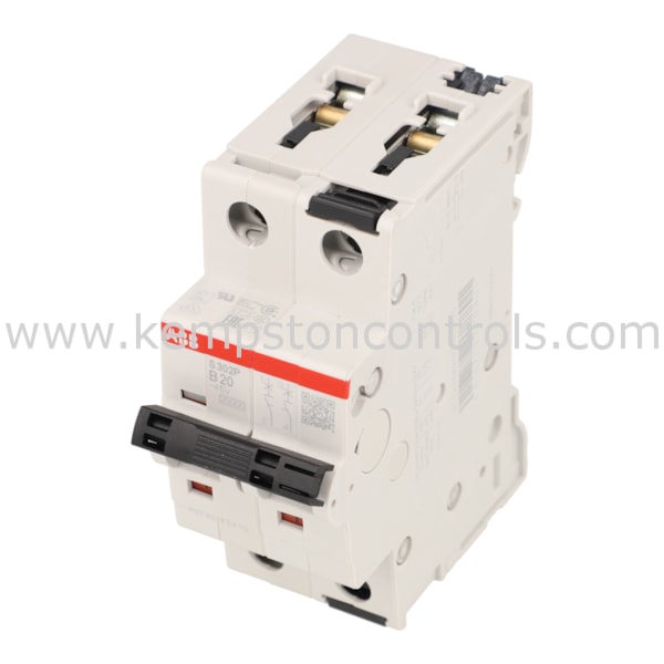 ABB 2CDS382001R0205 ABB MINIATURE CIRCUIT BREAKER, 2 POLE, TYPE B, 20A ...