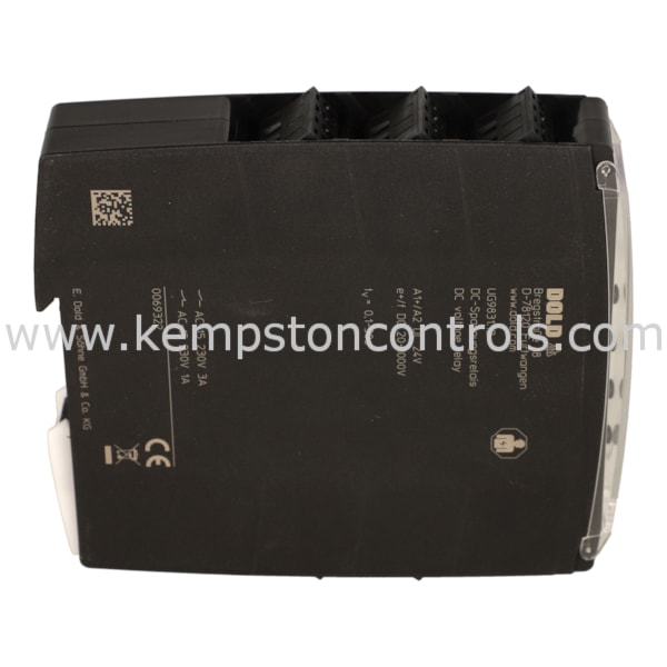 Dold UG9831.12 DC20-1000V UH=DC24V DOLD DC VOLTAGE RELAY, 1000VDC, 2 X ...