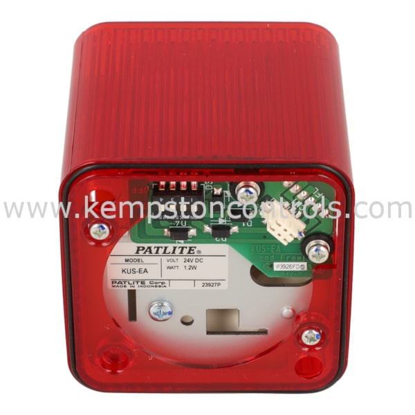 Patlite KUS-EA-R PATLITE LED UNIT, 70MM, 24V 6W, 1.2W, RED LED ...
