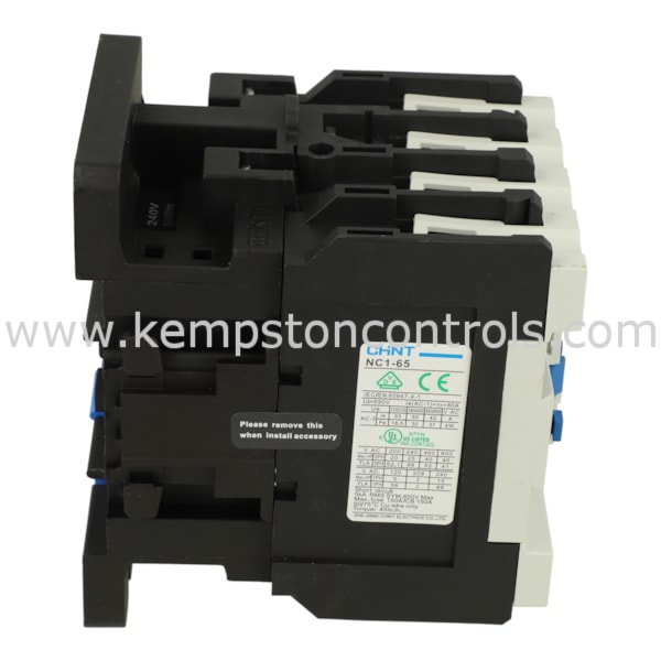 CHINT NC1-6504 240V CHINT CONTACTOR, 240V, AC1:80A AC3:65A, 30KW, 4NO MAIN POLES | Kempston Controls