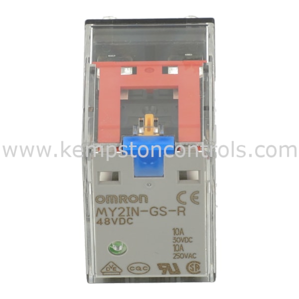 Omron MY2IN-GS-R DC48 OMRON RELAY, PLUG-IN, 8-PIN, DPDT, 10A ...