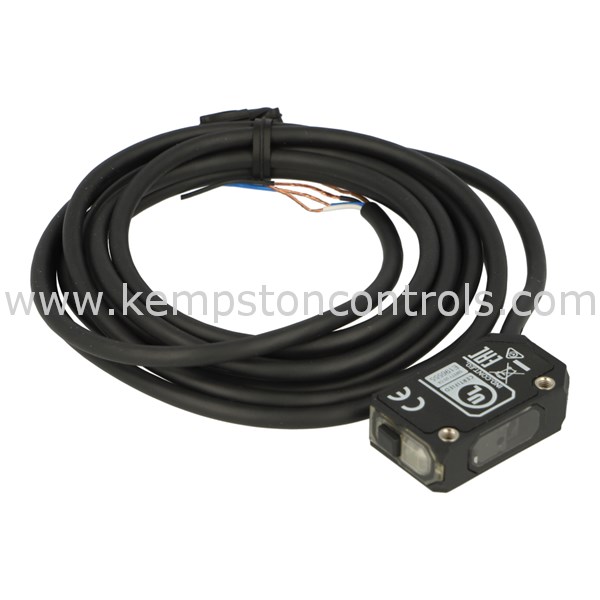 Omron E3AS-F1000IPN 2M OMRON PHOTO ELECTRIC SENSOR, 1000MM RANGE, NPN, INFRARED LASER CLASS 1 ...