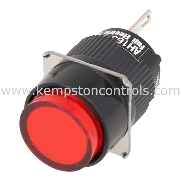 Fuji AH165-ZRE3 FUJI PILOT LIGHT EXTENDED ROUND, RED 24VDC LED ...
