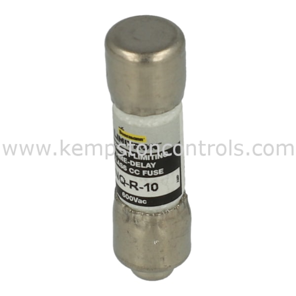 Bussmann FNQ-R-10 BUSSMANN FUSE, CLASS CC TIME DELAY - LOW VOLTAGE ...