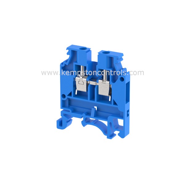 Elmex KUT4N+(B) 4MM TERMINAL BLOCK, BLUE | Kempston Controls
