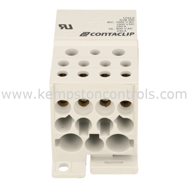 Conta-Clip 1743.0 CONTA-CLIP SVB250 LG SCREW-DISTRIBUTOR BLOCK, SCREW ...