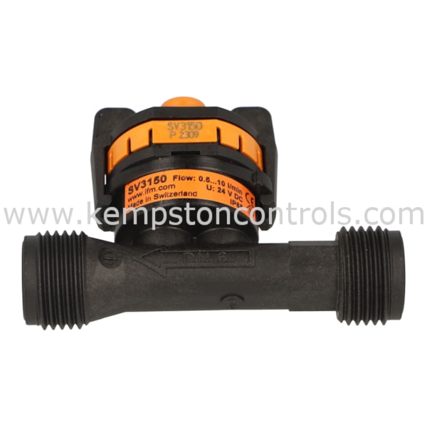 IFM SV3150 IFM VORTEX FLOW METER, 0.5-10 L/MIN RANGE, G 1/2 DN6 ...