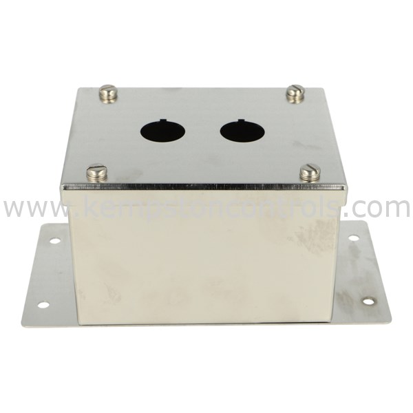 Eaton Moeller M22-I2M/SS MOELLER SURFACE MOUNTING ENCLOSURE, STAINLESS STEEL, 2 MOUNTING ...