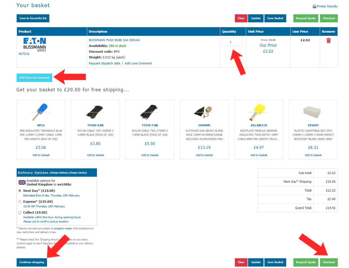 Online Help | Kempston Controls Electronic Components Distributor