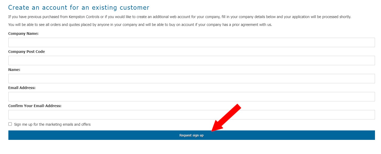 Online Help | Kempston Controls Electronic Components Distributor